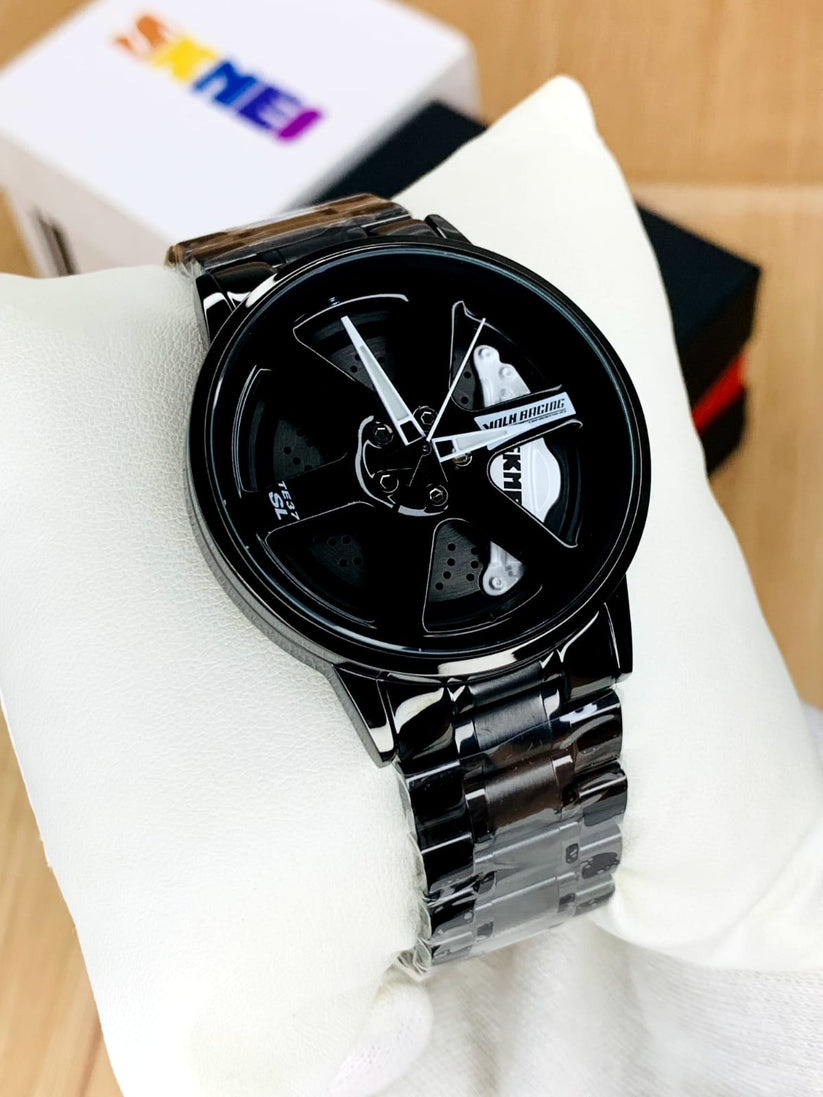 SKMEI 1787 - Rotating Wheel Rim Watch For Men's – Zuhaib Watches